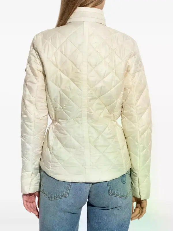Michael Kors Quilted Belted Jacket