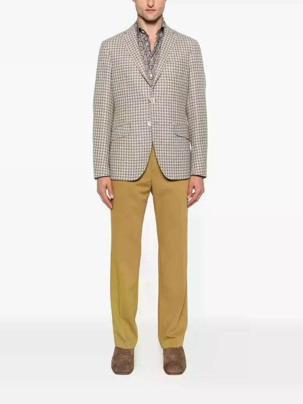 Etro Patterned Long-sleeve Shirt - Blue