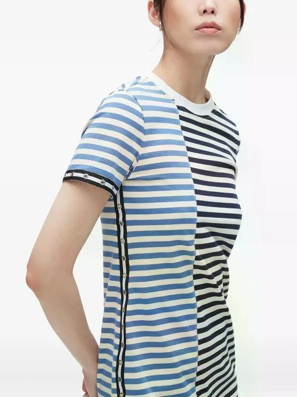 3.1 Phillip Lim Striped Panelled Midi Dress