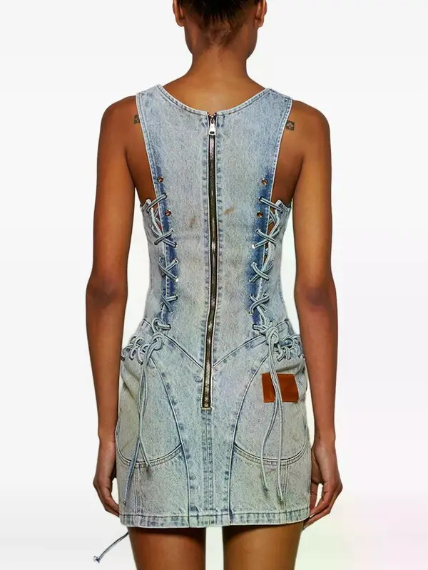 Natasha Zinko Denim Mini Dress