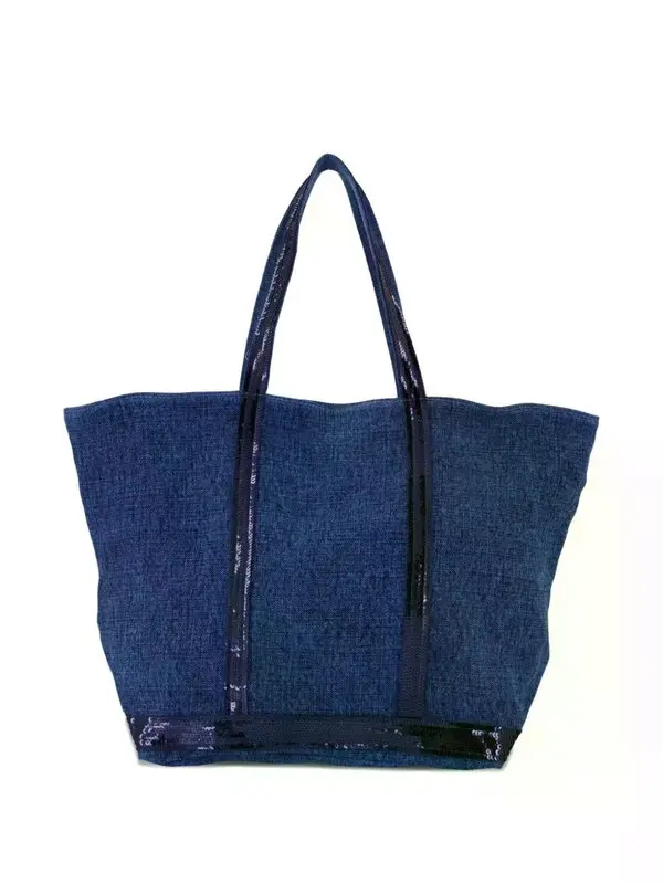 Vanessa Bruno Large Sequin-embellished Tote Bag - Blue