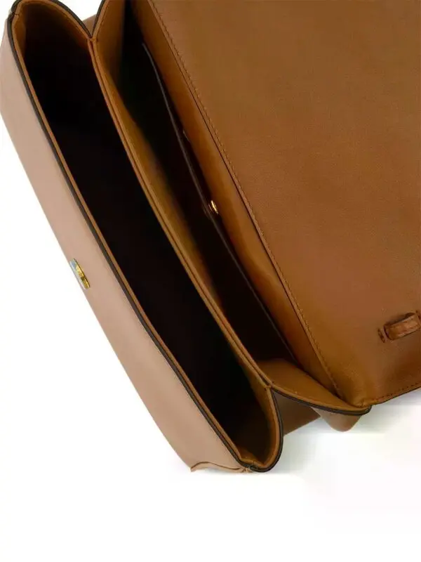 Valentino Garavani Smooth Logo Tote Bag - Brown