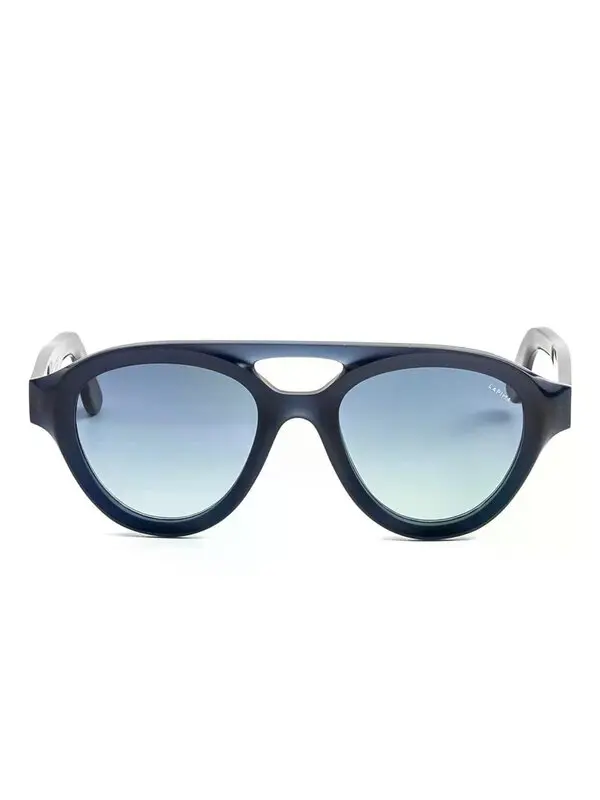 LAPIMA Jobim Round-frame Sunglasses - Blue