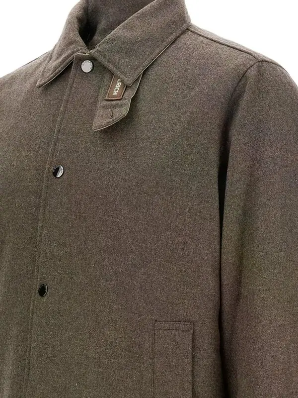 Woolrich Wool Blend Shirt Jacket - Neutrals
