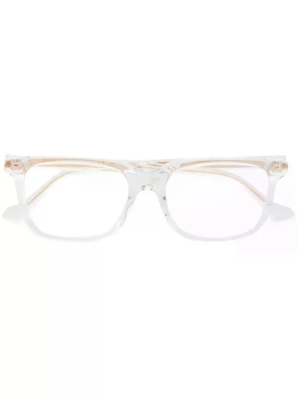 Gucci Rectangle-frame Optical Glasses - White