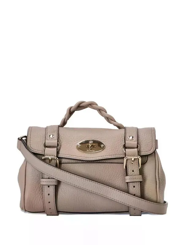 Mulberry Mini Alexa Braided-handle Tote Bag