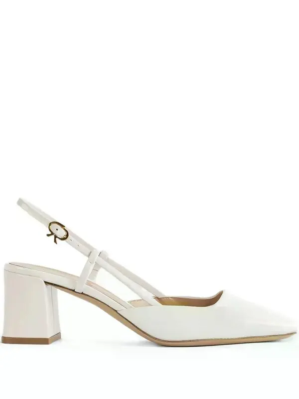 GIANVITO ROSSI 55mm Slingback Square-toe Pumps