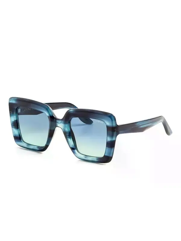 LAPIMA Teresa Striped Sunglasses