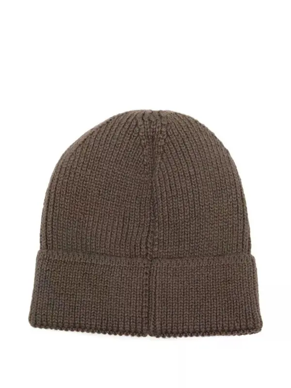 The North Face Logo-patch Beanie - Brown