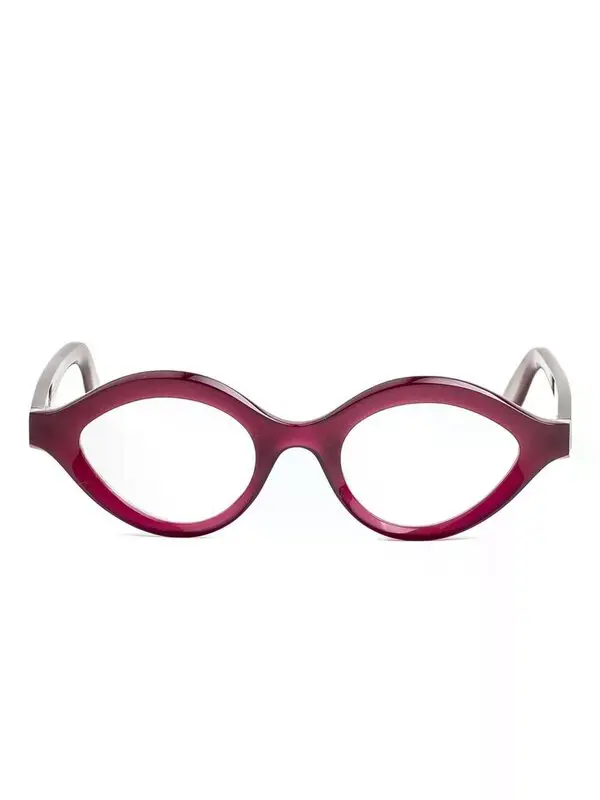 LAPIMA Isa Oval Frame Glasses - Purple