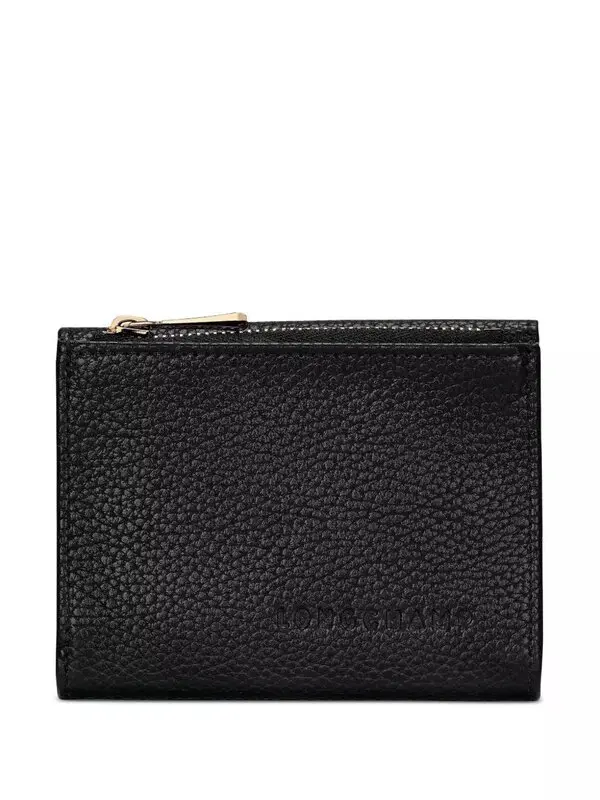 Longchamp Leather Cardholder - Black