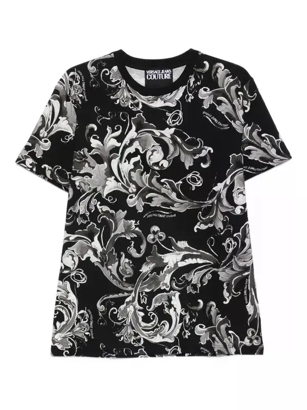 Versace Barocco-print T-shirt