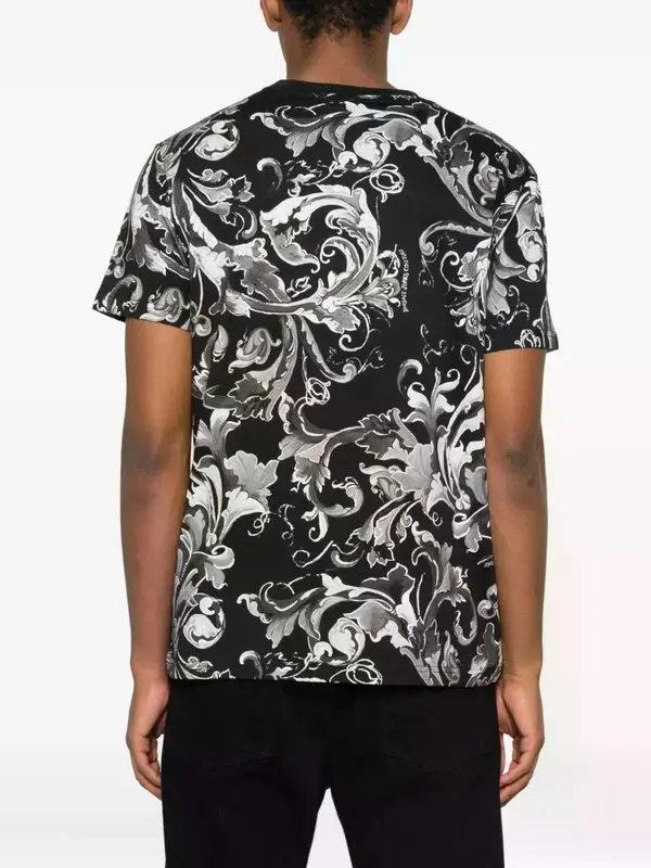 Versace Barocco-print T-shirt