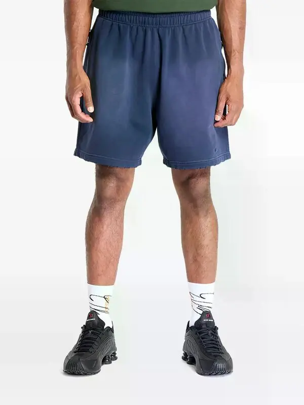 Nike Solo Swoosh Track Shorts - Blue