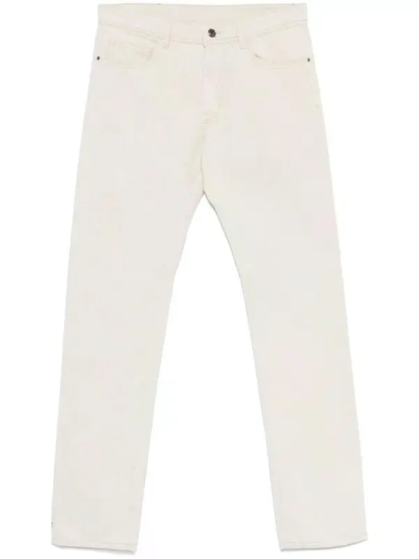 Canali Straight-leg Jeans - Neutrals