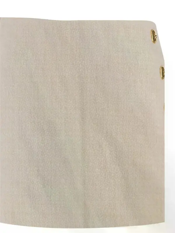 Pinko Button-detailed Miniskirt