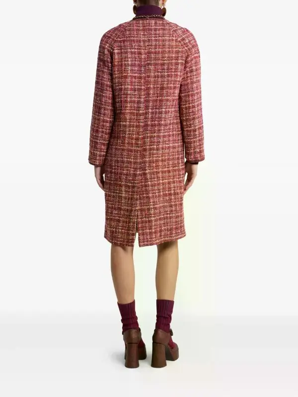 Etro Tweed Single-breasted Coat