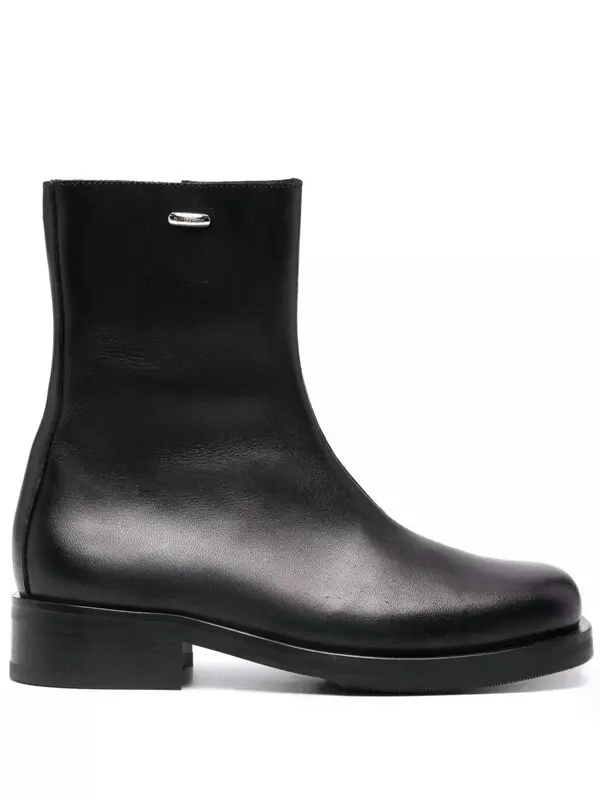 Our Legacy Leather Boots - Black
