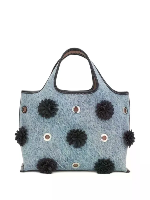 3.1 Phillip Lim Flower-embellished Eyelet Tote Bag