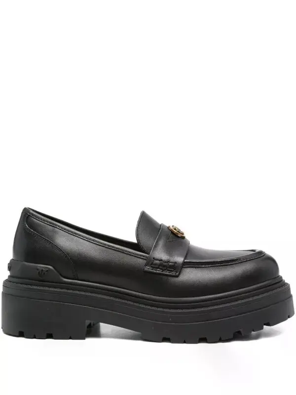 Pinko Logo-plaque Platform Loafers