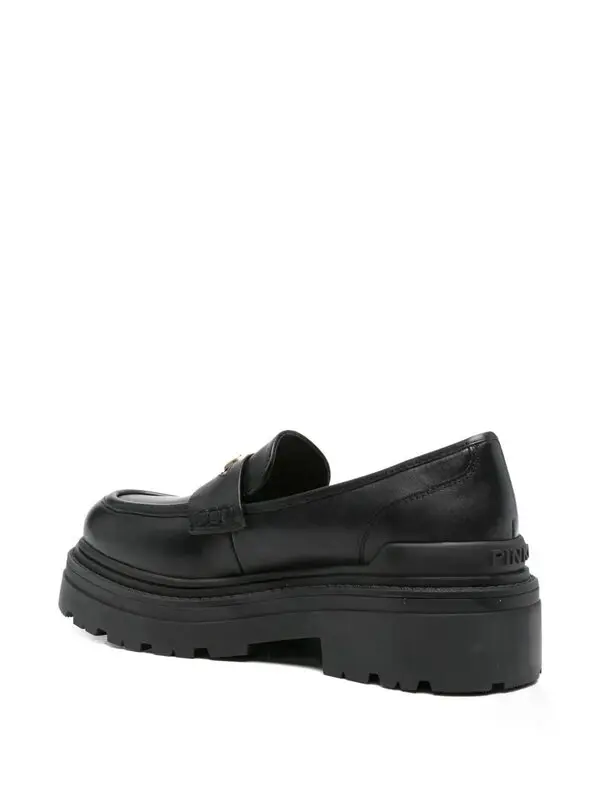 Pinko Logo-plaque Platform Loafers