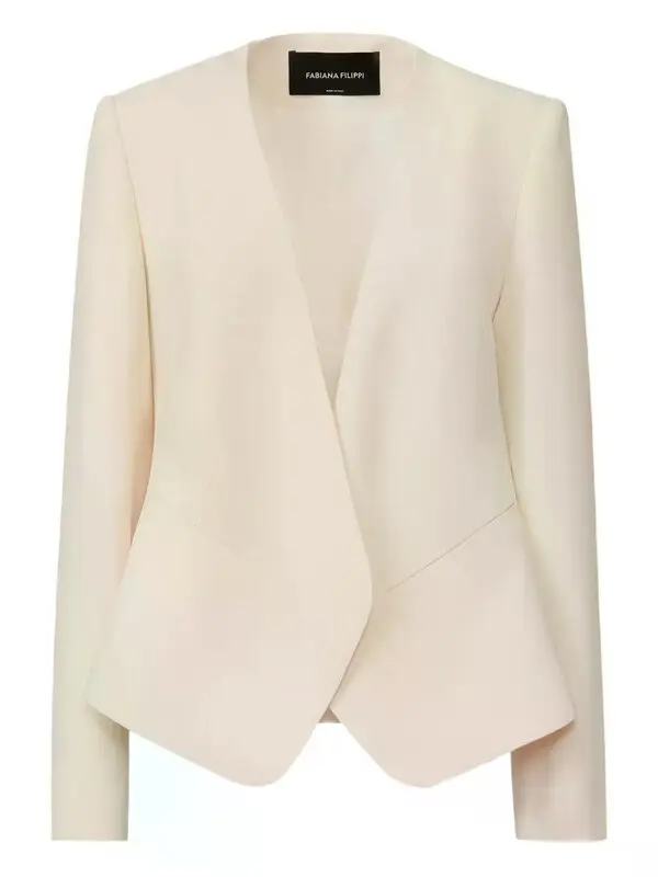 Fabiana Filippi Cady Asymmetric-hem Jacket