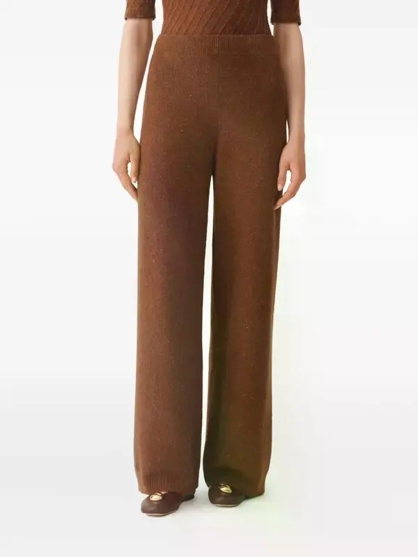 Fabiana Filippi Speckled Wide-leg Trousers