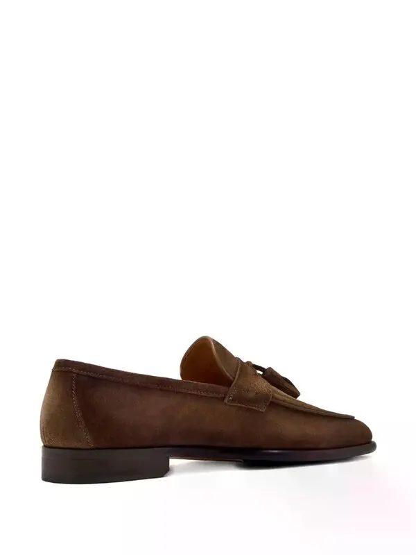 Magnanni Tassel Suede Loafers