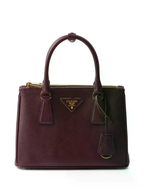 Prada Galleria Cross Body Bag - Red