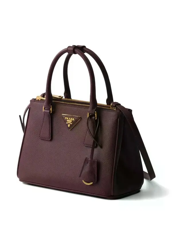 Prada Galleria Cross Body Bag - Red