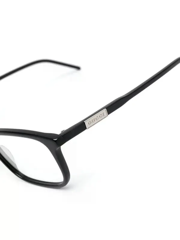 Gucci Gg1159o Rectangular-frame Glasses - Black