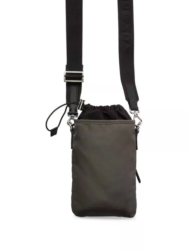Prada Drawstring Logo Smartphone Case - Green