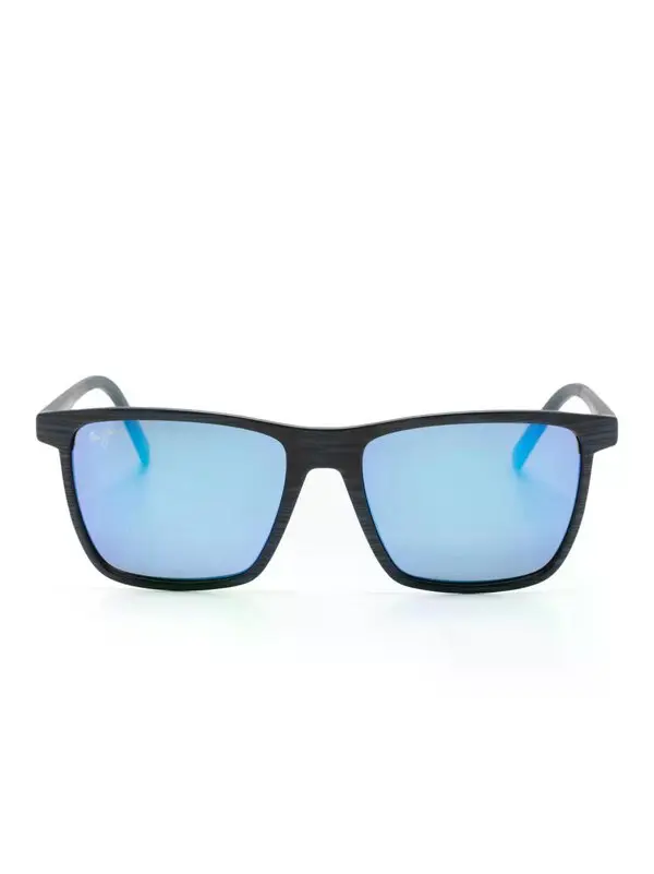 Maui Jim Rectangular Sunglasses - Blue