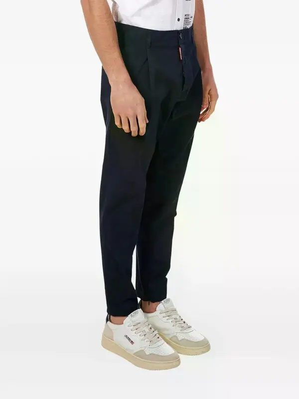 Dsquared2 Cotton Trousers - Blue