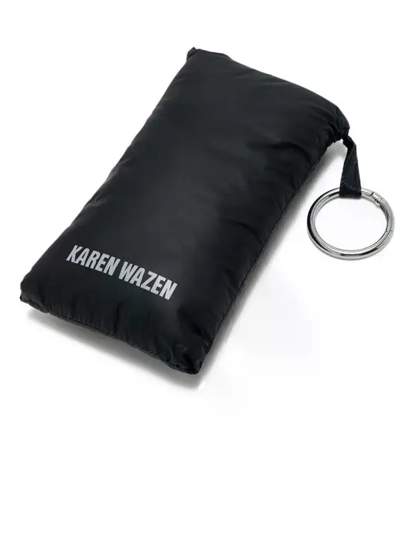 KAREN WAZEN Tortoiseshell Rectangle-frame Glasses