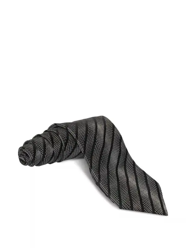 ZILLI Silk Neck Tie - Grey
