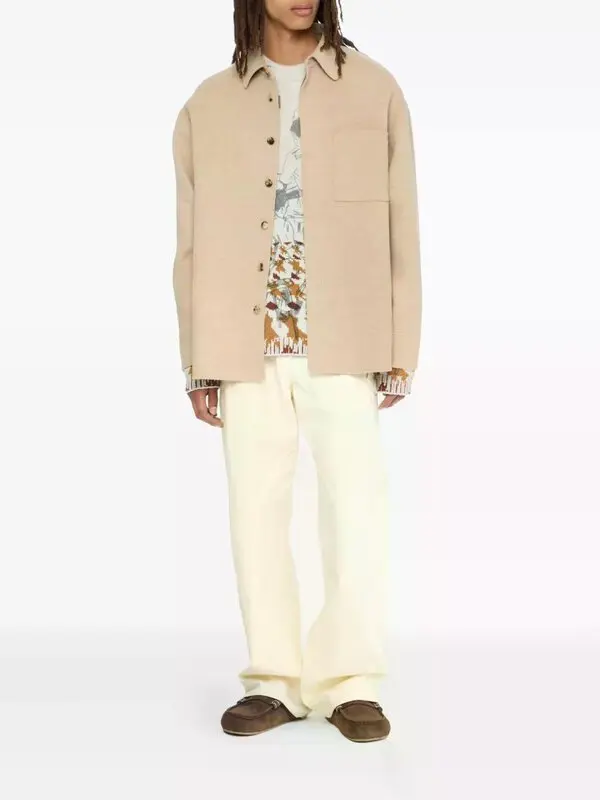 JW Anderson Patch-pocket Shirt Jacket