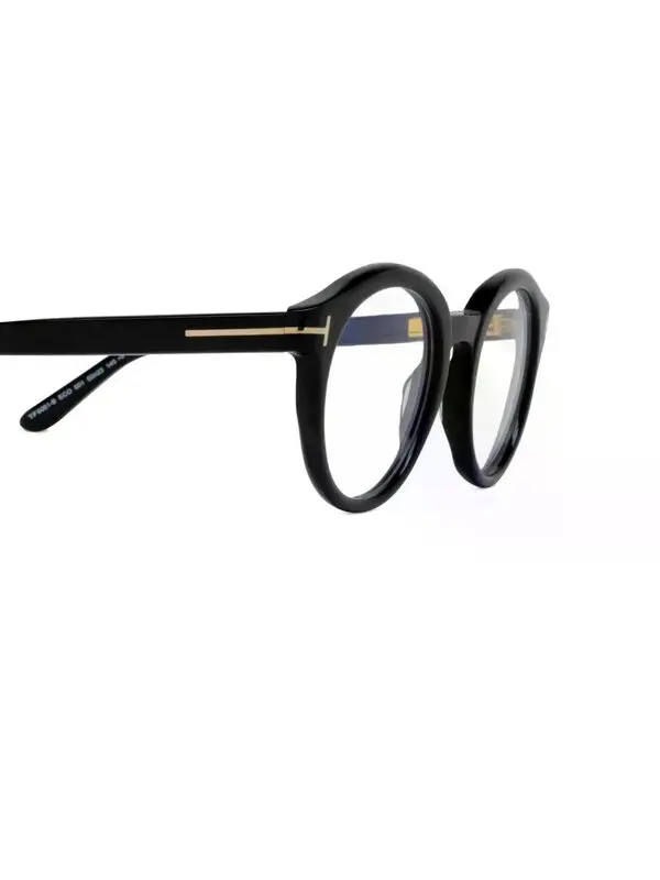 TOM FORD Round-frame Glasses With Logo Detail