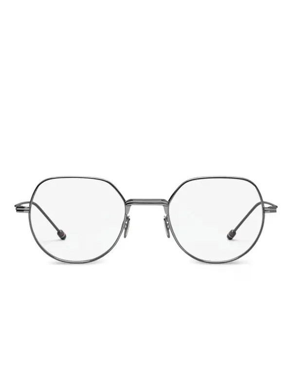 Thom Browne Round-frame Glasses - Grey