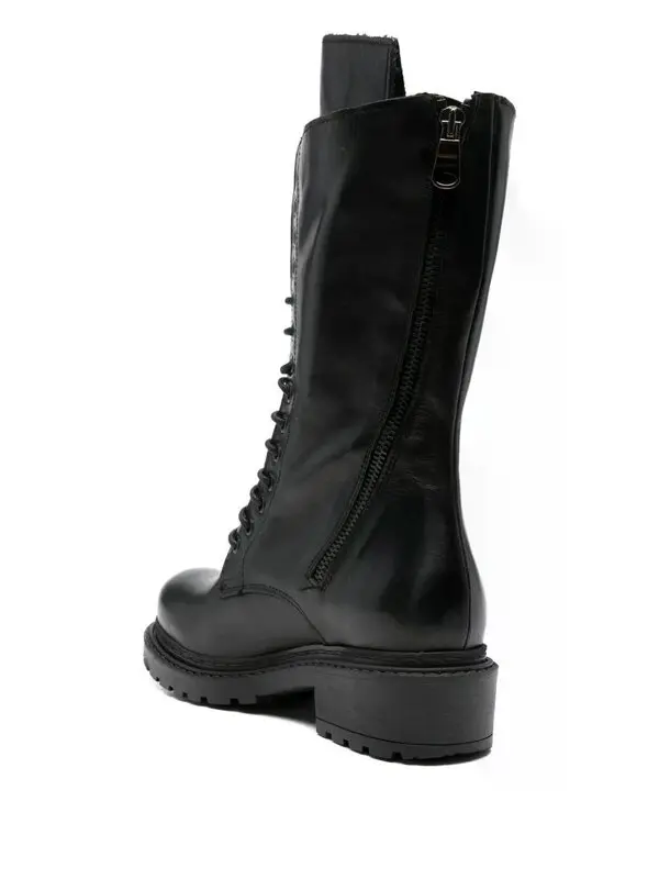 METISSE 40mm Lace-up Leather Combat Boots
