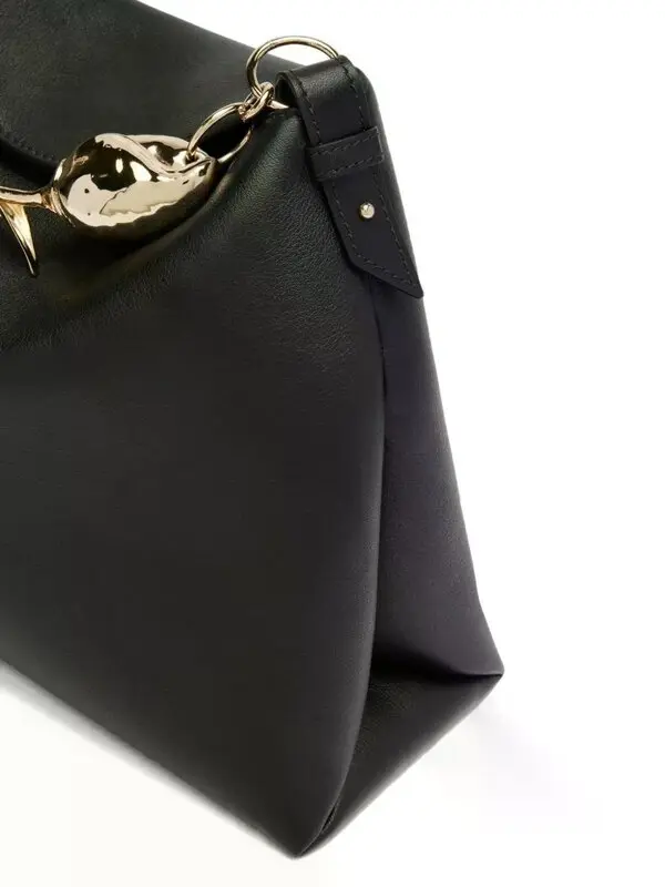 Erdem Large Bloom Bag - Black