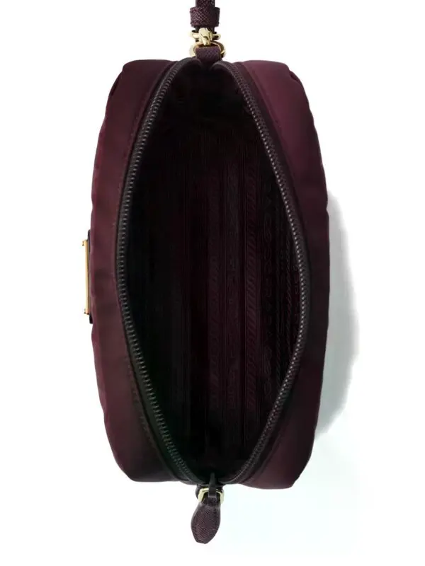 Prada Triangle-logo Makeup Bag