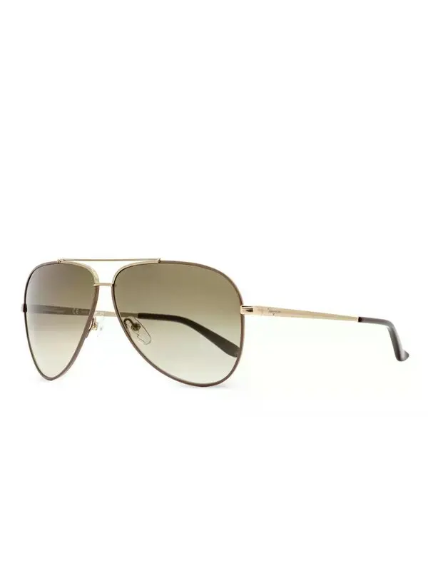 FERRAGAMO Double-bridge Sunglasses