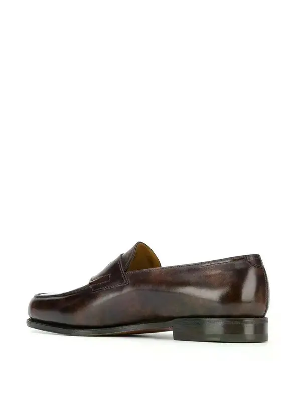 John Lobb Lopez Loafers - Brown