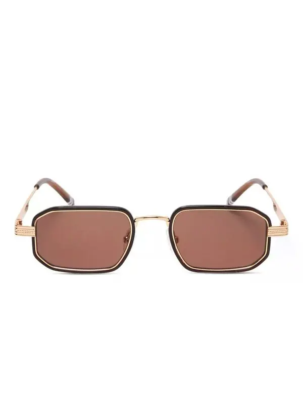 ELLEVEN Clooney Rectangle Sunglasses