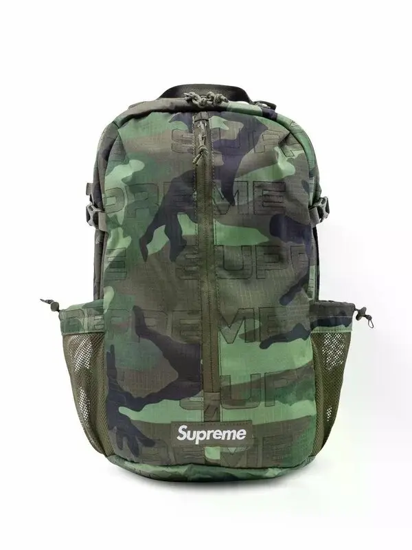 Supreme Camouflage-print Backpack