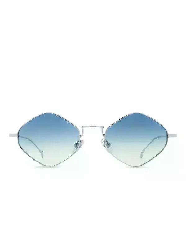 EYEPETIZER Geometric Sunglasses - Silver