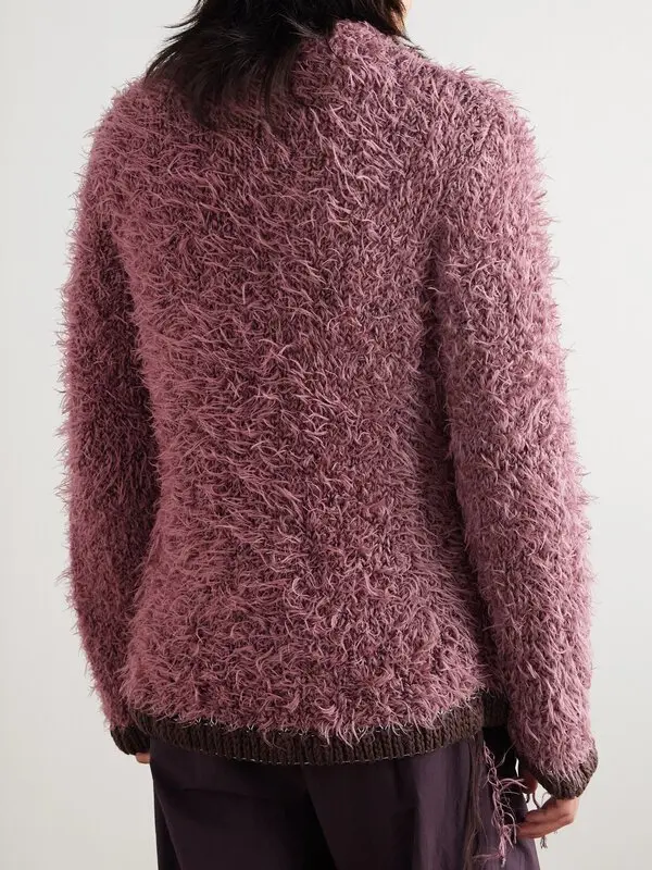 Sacai Brushed-knit Sweater