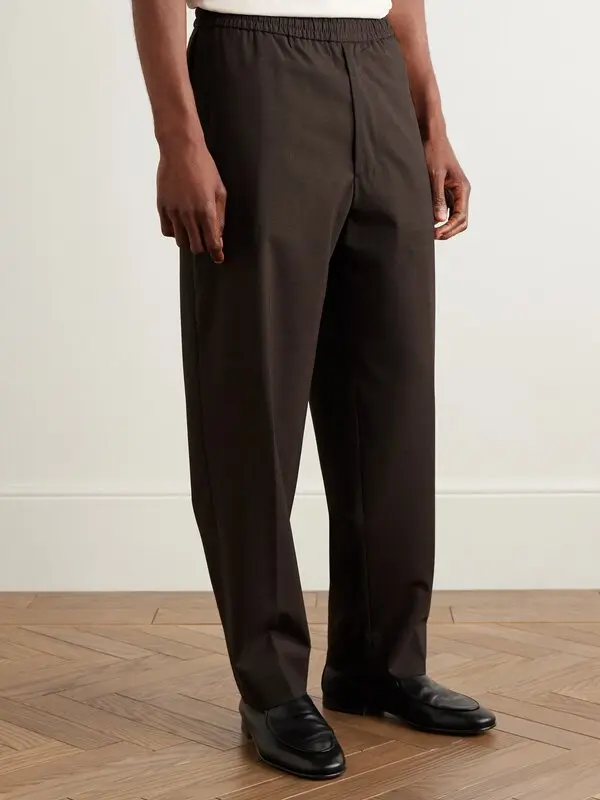 Officine Générale Walter Straight-leg Virgin Wool-blend Suit Trousers