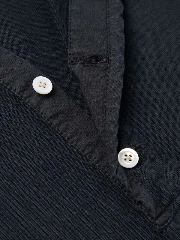 Massimo Alba Manchester Cotton-jersey Henley T-shirt